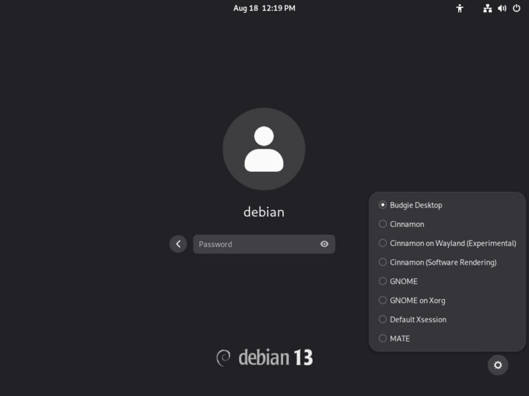 Установка Budgie Desktop в Debian 13 | UNLIX