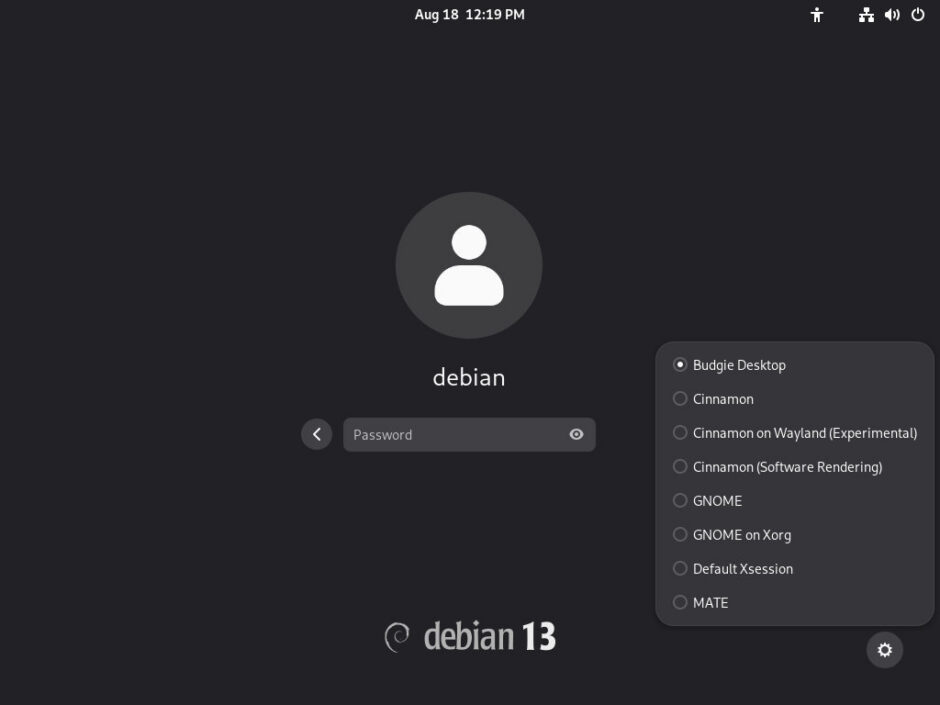 Установка Budgie Desktop в Debian 13 | UNLIX